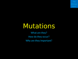 Mutation Lesson (Higher GCSE) | Teaching Resources