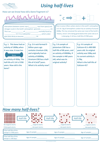 ATOMIC STRUCTURE GCSE Worksheets / booklet | Teaching Resources