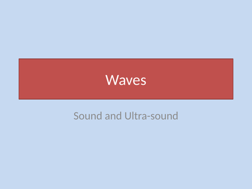 AQA 9-1 Waves Complete topic | Teaching Resources