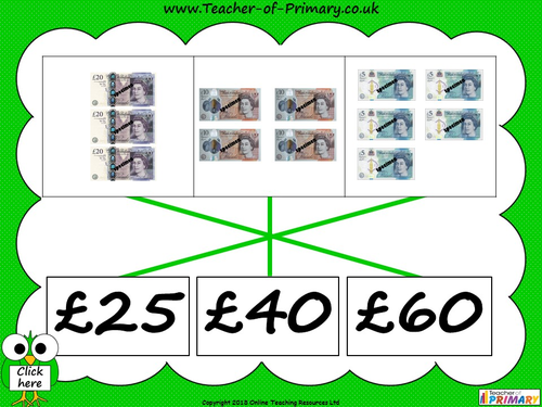 Counting Pounds - Year 2 | Teaching Resources