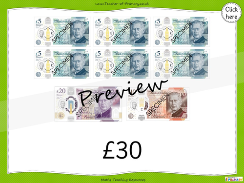 Counting Pounds - Year 2 | Teaching Resources