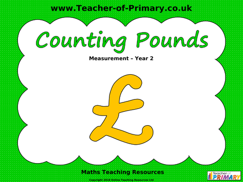 Counting Pounds - Year 2 | Teaching Resources