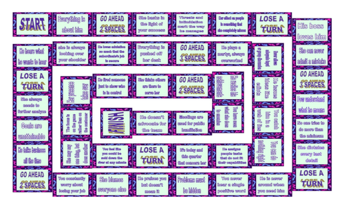 Bad Bosses are Bad Business Legal Size Text Board Game | Teaching Resources