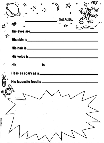 Planet & Alien Poetry Fun, Yrs 2-6 | Teaching Resources