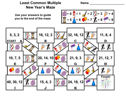 least-common-multiple-activity-new-year-s-math-maze-teaching-resources