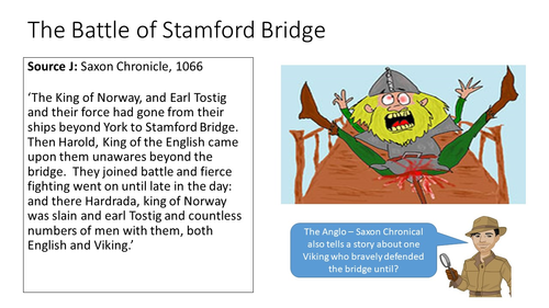 Battle of Stamford Bridge, 1066 | Teaching Resources