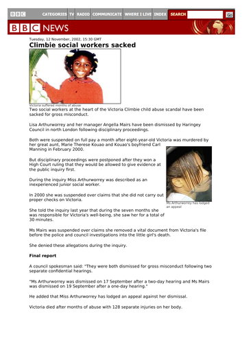 R021 Health and Social Care - LO3 | Teaching Resources