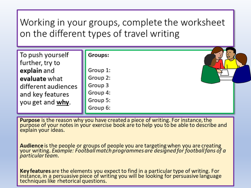 Travel Writing - Introduction | Teaching Resources