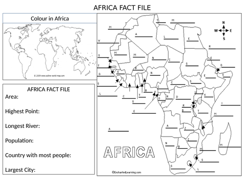 CONTINENTS - AFRICA | Teaching Resources