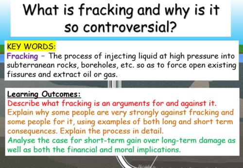 Fracking | Teaching Resources