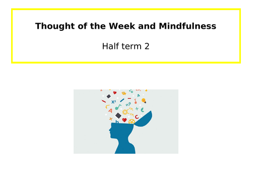 SMSC- Thought of the week HT1 & HT2 | Teaching Resources