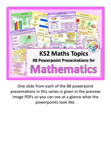 Maths Topics KS2 | Teaching Resources