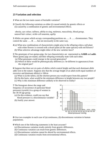 KS3 Unit 8B Biology - Classification - WORKSHEETS ONLY (reproduction ...