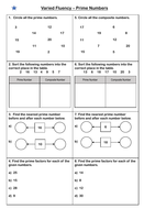 White Rose Maths - Year 5 - Block 4 - Prime Numbers (Varied Fluency and ...