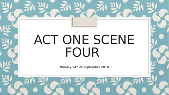 Romeo and Juliet Act 1 Scene 4 (Queen Mab Speech) & Act 1 Scene 5 by ...