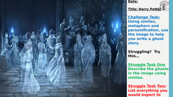 Harry Potter - KS3 - Creative and Persuasive Writing, Analysis and ...