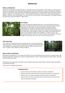 Rainforest WAGOLL Information Text | Teaching Resources