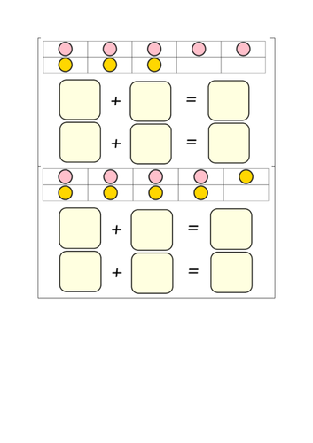 Adding on/Adding together activities for Year 1 | Teaching Resources