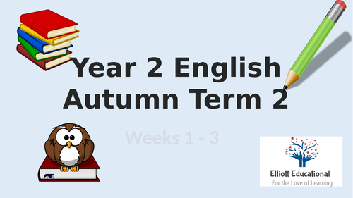 Year 2 English Unit of Work including three reading comprehensions ...