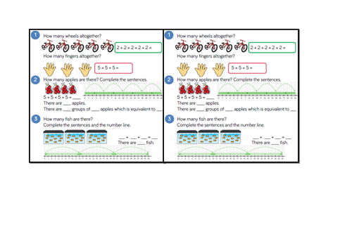 White Rose Hub Year 1, Summer Block 1, Week 2 (repeated addition ...