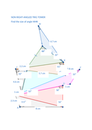 Sine and Cosine rule trigonometry pile up | Teaching Resources