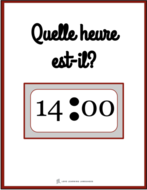 Telling time in French - Board Game | Teaching Resources