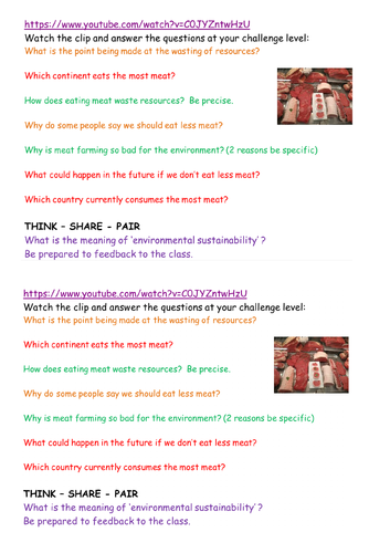 Geography - Human Effects On Environment | Teaching Resources