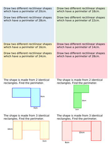 Year 4 - Measurement (Block 3 WRMH) | Teaching Resources