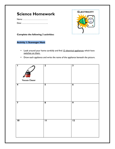 ELECTRICITY - BUNDLE - 8 RESOURCES!! | Teaching Resources