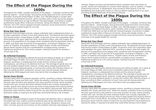 Britain Health and the People, c.1000 - Present Day (AQA) | Teaching ...