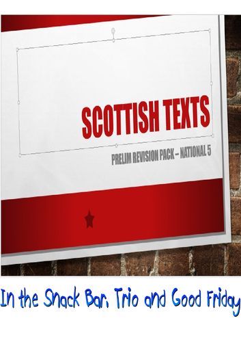 Edwin Morgan, Scottish Text Section Revision Booklet: Trio, In the ...