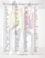 Comparisons with As ...+... As Alphabetical Order II Spanish Worksheet ...