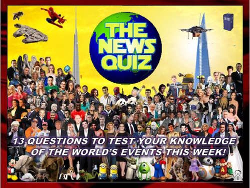 The News Quiz 5th -12th November 2018 Form Tutor Time Topical Events ...
