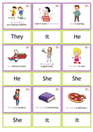SUBJECT PRONOUNS- GAME | Teaching Resources