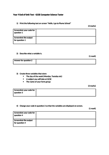 Python Programming Techniques | Teaching Resources