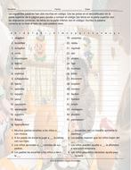 Parenting Activities Decoder Box Spanish Worksheet | Teaching Resources