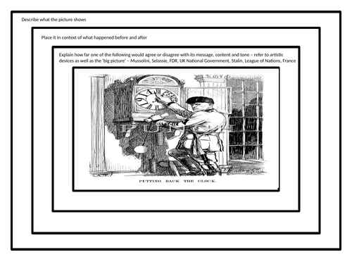 Abyssinian Crisis - 6-page full lesson (starter, notes, source analysis ... Abyssinian Crisis - 6-page full lesson (starter, notes, source analysis ...