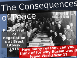 Treaty of Brest Litovsk (Soviet Russia course) | Teaching Resources