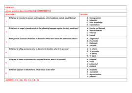 WRITING A DRAFT WORKSHEETS WITH ANSWERS | Teaching Resources