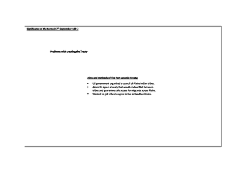 Conflict & tension in the American West, 1835-62 | Teaching Resources