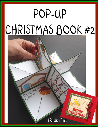 Christmas Crafts - POP-UP Book #2 | Teaching Resources