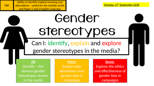 Year 9 Stereotype FULL SCHEME English | Teaching Resources