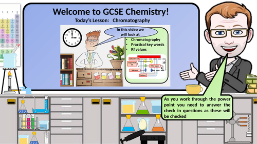 GCSE Chemistry (Science) Chromatography Required Practical Lesson ...