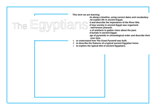 Ancient Egyptians - 12 Lesson Unit, Worksheets and Materials | Teaching ...