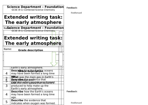 GCSE Combined Science Chemistry Homework / Worksheets | Teaching Resources