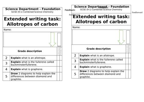 GCSE Combined Science Chemistry Homework / Worksheets | Teaching Resources