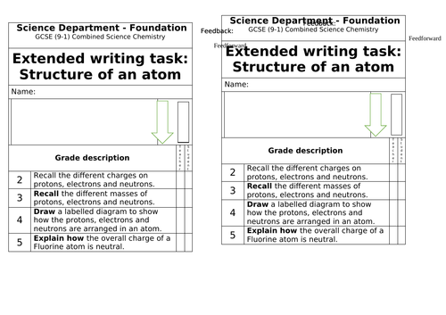 GCSE Combined Science Chemistry Homework / Worksheets | Teaching Resources