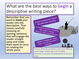 Travel Writing - Writing to Describe | Teaching Resources