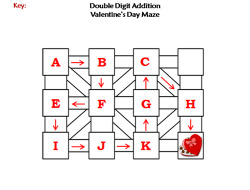 Double Digit Addition With and Without Regrouping Valentine's Day Math ...