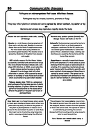 AQA GCSE Biology Paper 1 Revision Notes | Teaching Resources